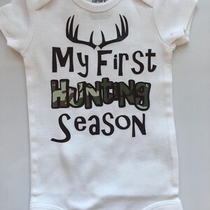 Baby CAMO Hunting Outfit - Newborn Outfit - My 1st Hunting Season ...