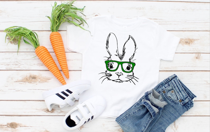 Kids Easter Shirt Children's Spring Shirt Hipster | Etsy