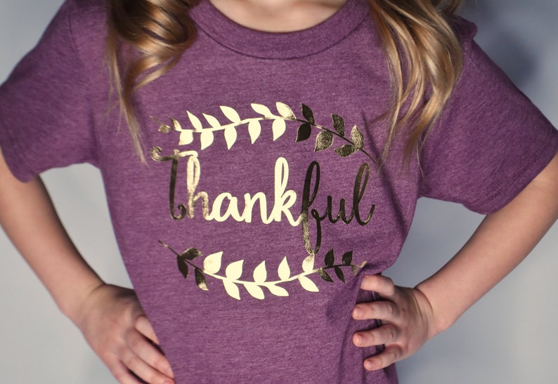 Kid's Thanksgiving Shirt - Girls Thanksgiving Shirt - Funny ...