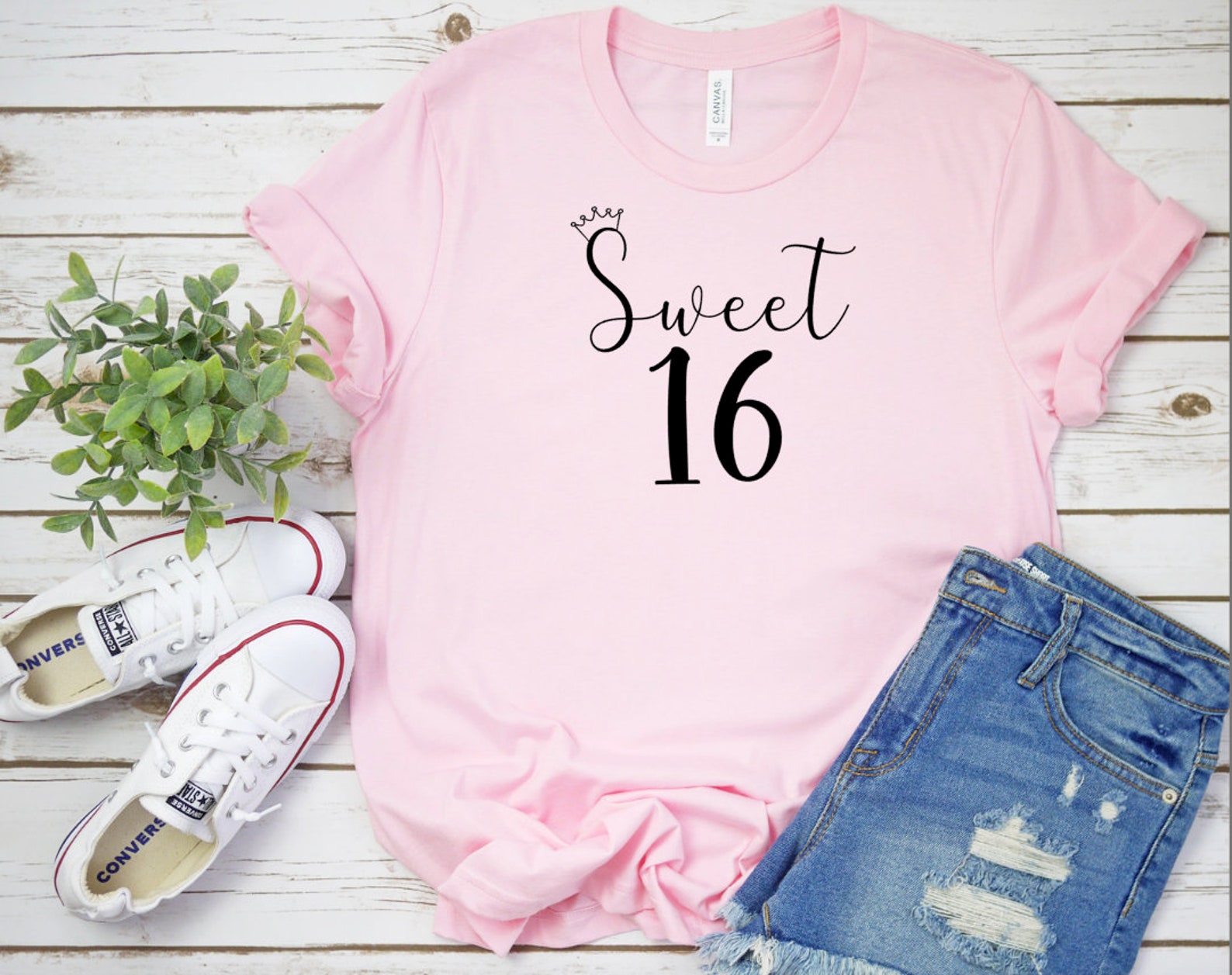 Sweet 16 Shirt 16th Birthday Shirt Girl's 16th Birthday | Etsy