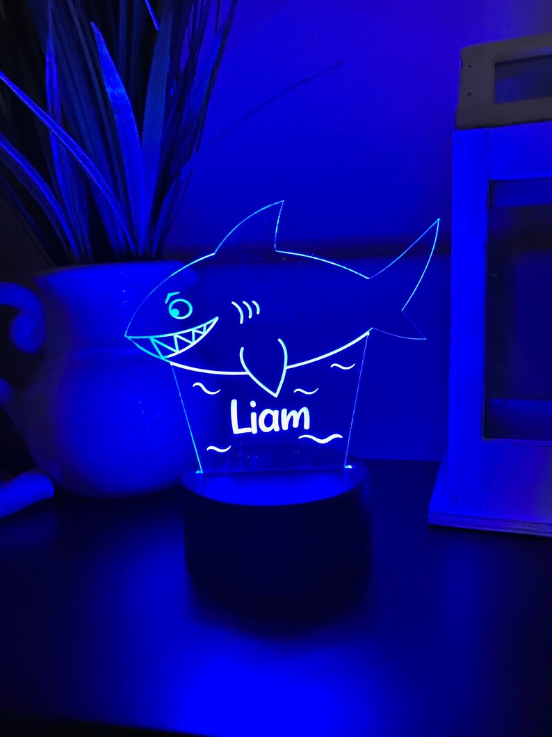 Personalized Kid's Night Light LED Night Light CUSTOM | Etsy