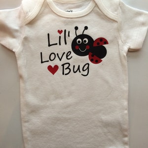 Baby Girl Valentine's Day Outfit lady Bug Outfit Baby Girl Photo Prop ...
