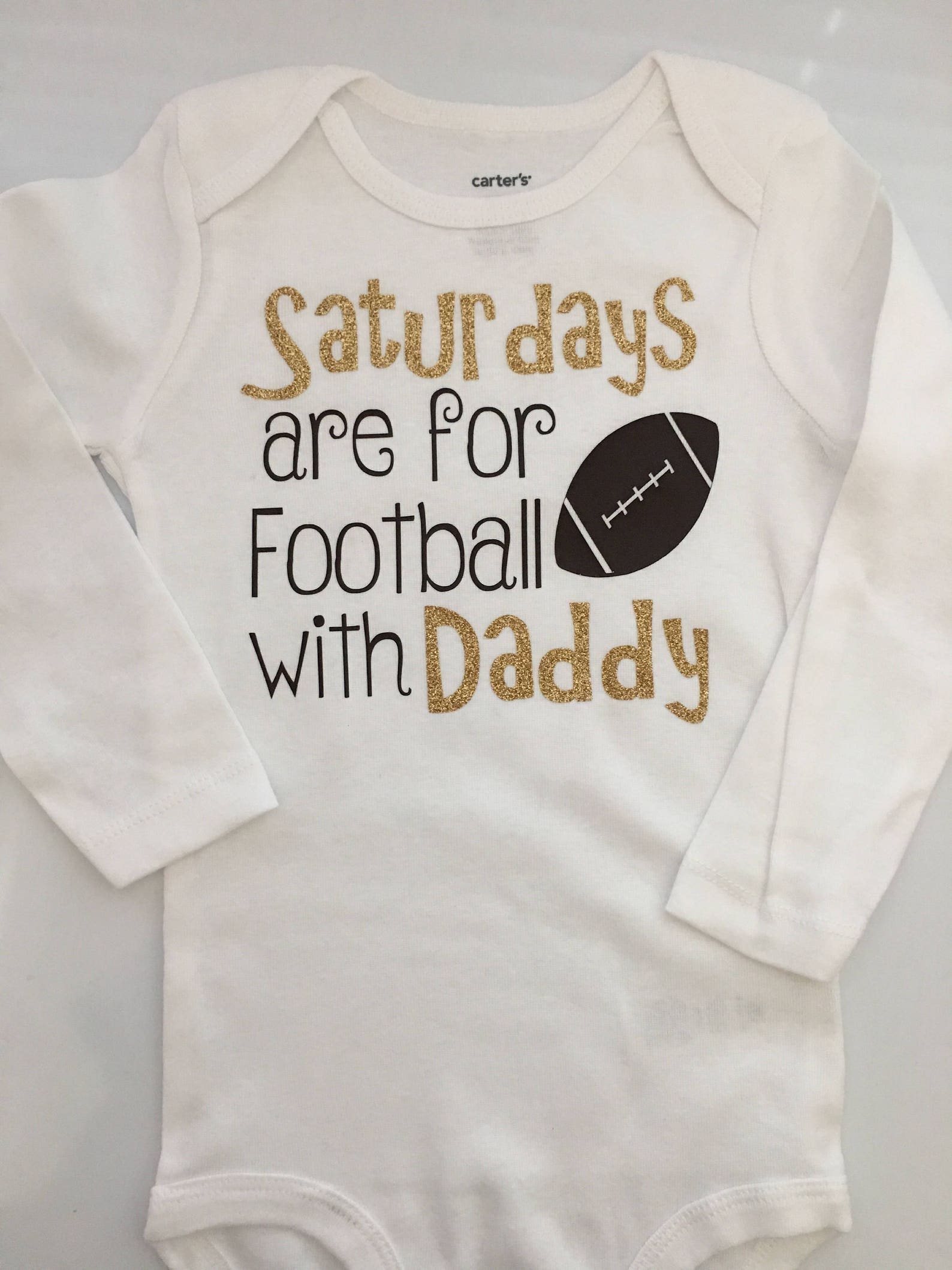 Baby Girl Football Outfit - Newborn Football Outfit - Saturdays Are for ...