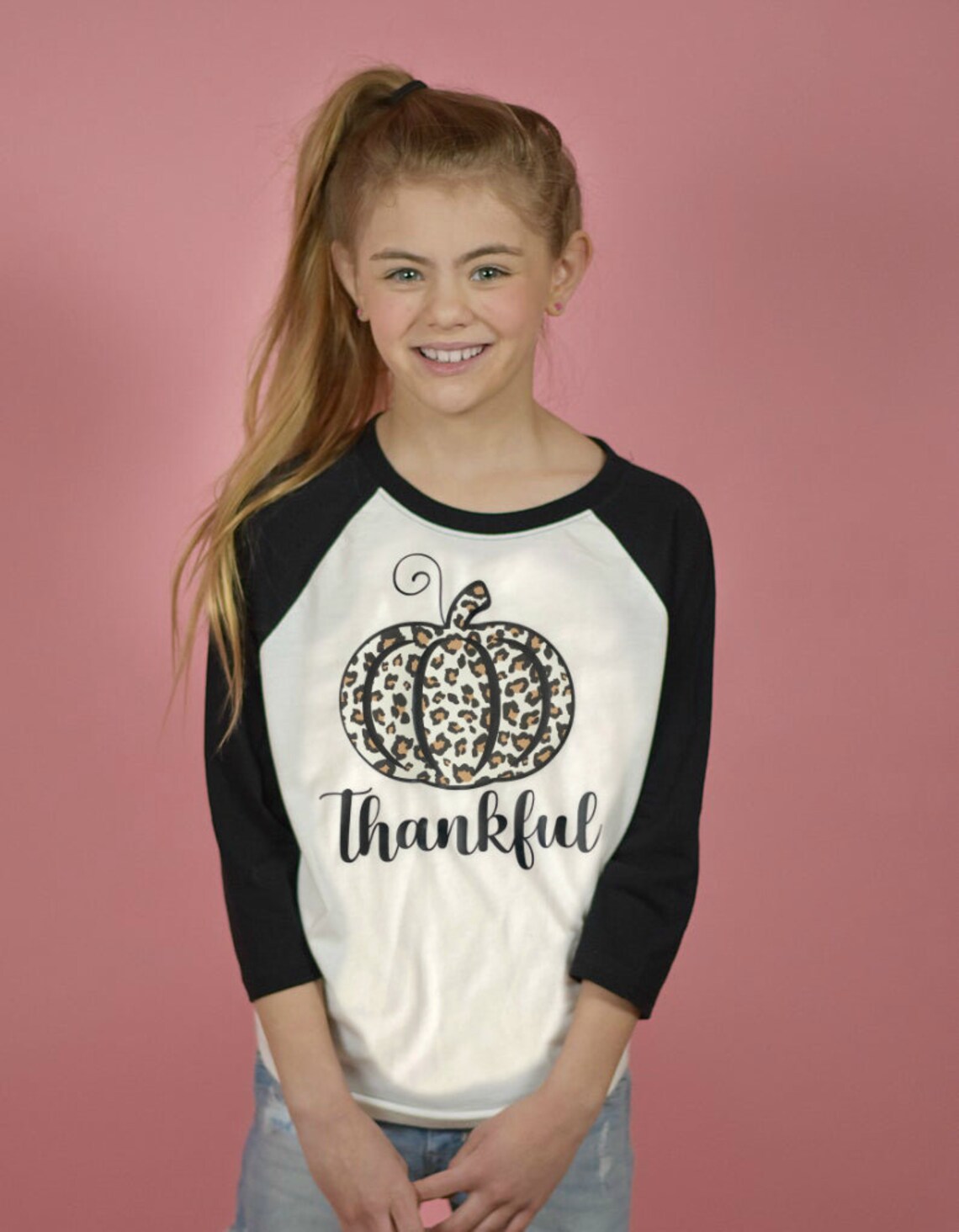 Girl's and Adult Thanksgiving Shirt Kid's | Etsy