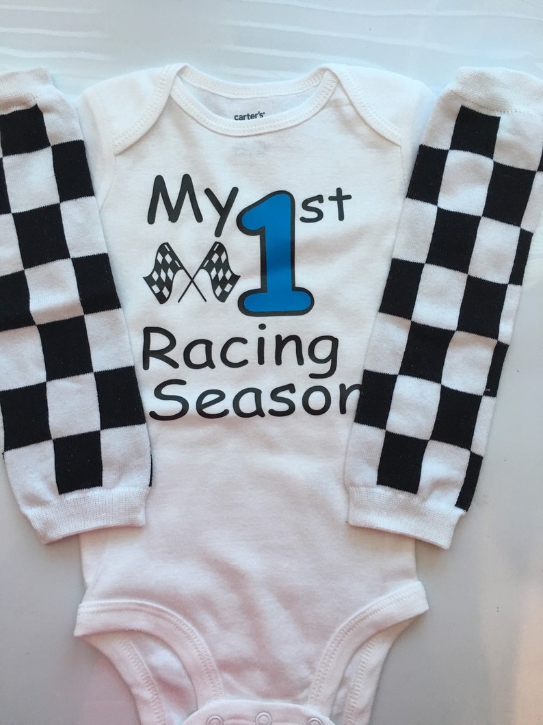 Baby Boy Racing Outfit Baby Boys 1st Racing Race Season - Etsy