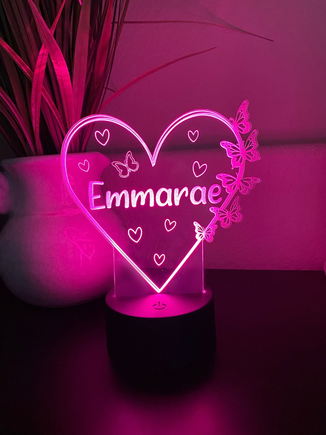 Personalized Kid's Night Light - LED Night Light- CUSTOM Night Light ...