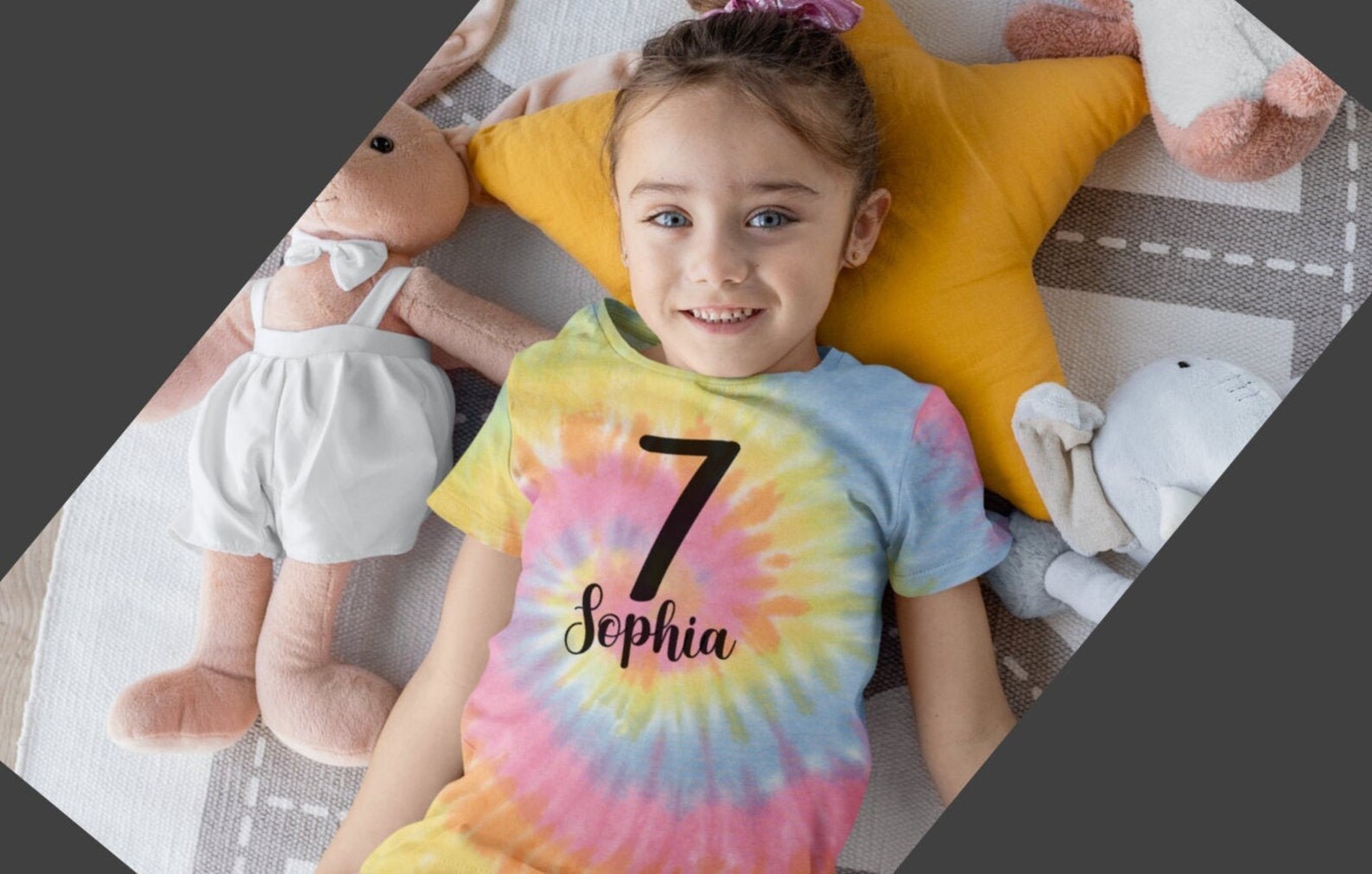 Girl's Tie Dye Birthday Shirt - Tie Dye Party - Custom Birthday Shirt ...