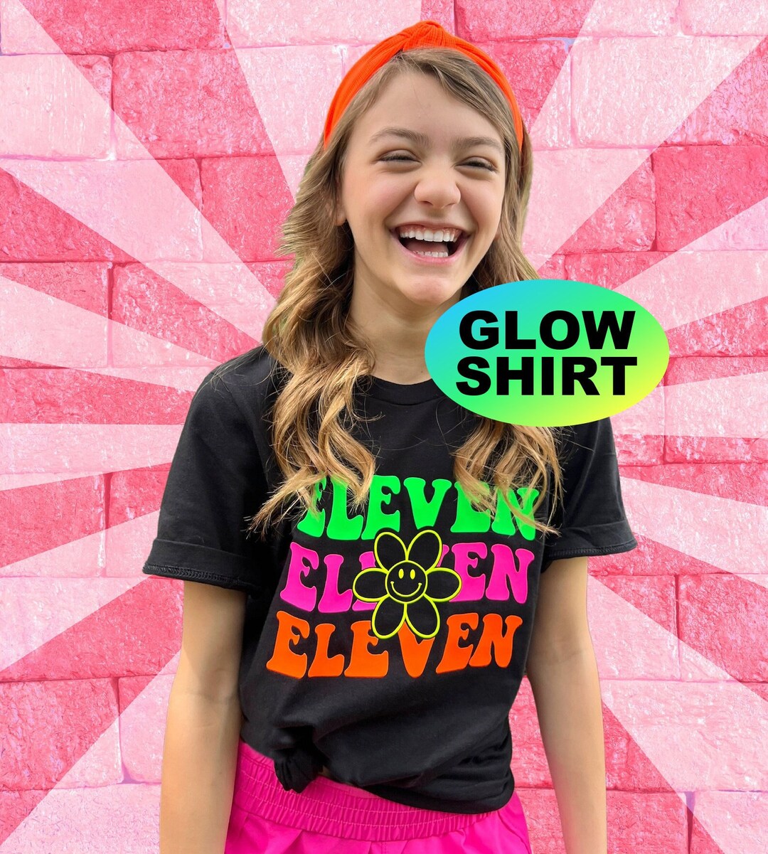 Groovy Glow Shirt Birthday Party Glow Shirt- 80s Glow Party -70s Glow ...