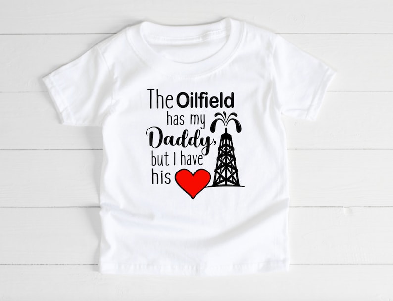 Oilfield Daddy Baby - Gift for Oil Field Dad - New Baby Oilfield ...
