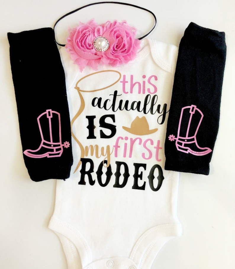 This actually is my first Rodeo Shirt Baby rodeo outfit | Etsy
