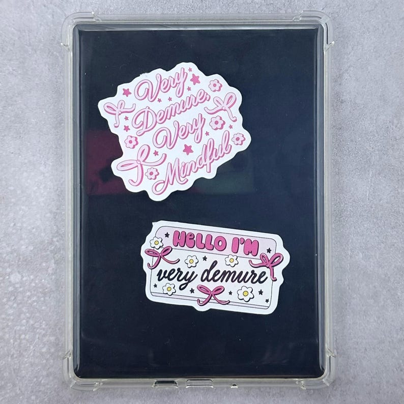 Hello I’m Very Demure Sticker - Etsy