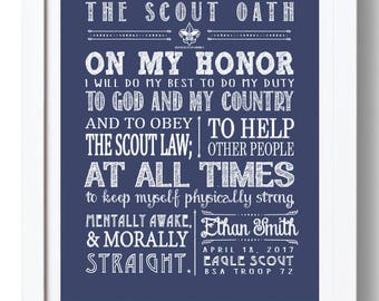 Printable Boy Scout Oath | Etsy
