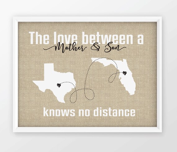 Love Between Mother Son Knows No Distance .svg File For