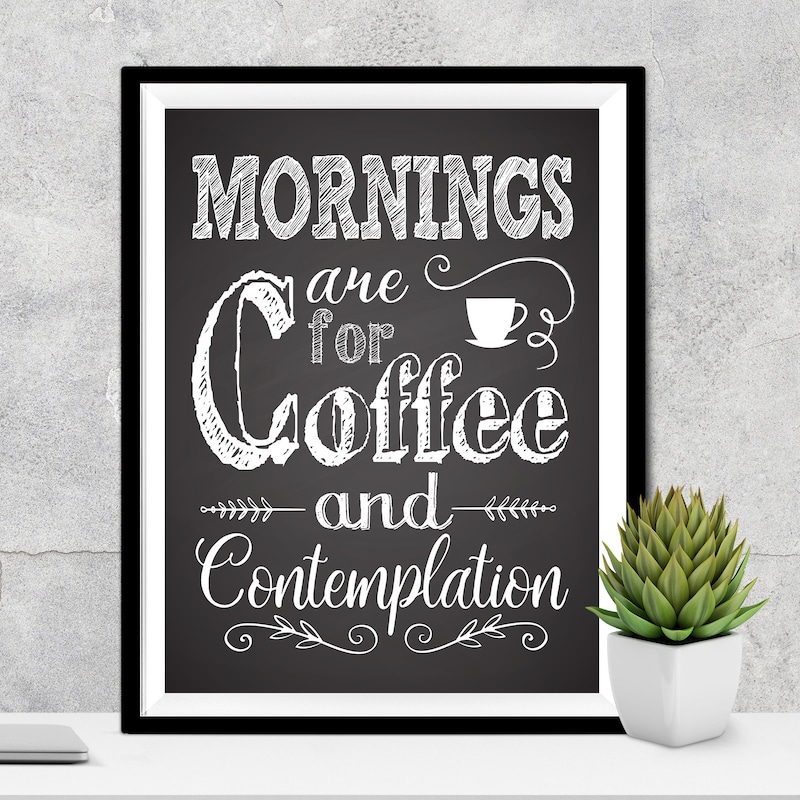 Coffee Chalkboard - Etsy