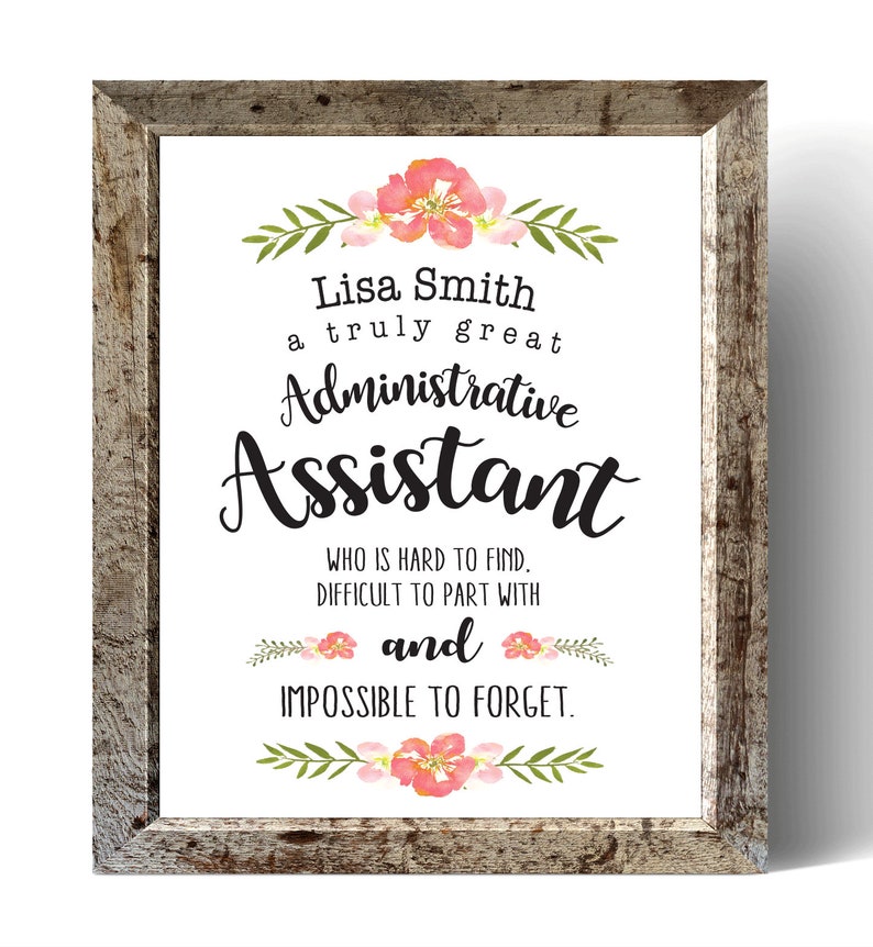 A Truly Great Administrative Assistant Administrative - Etsy