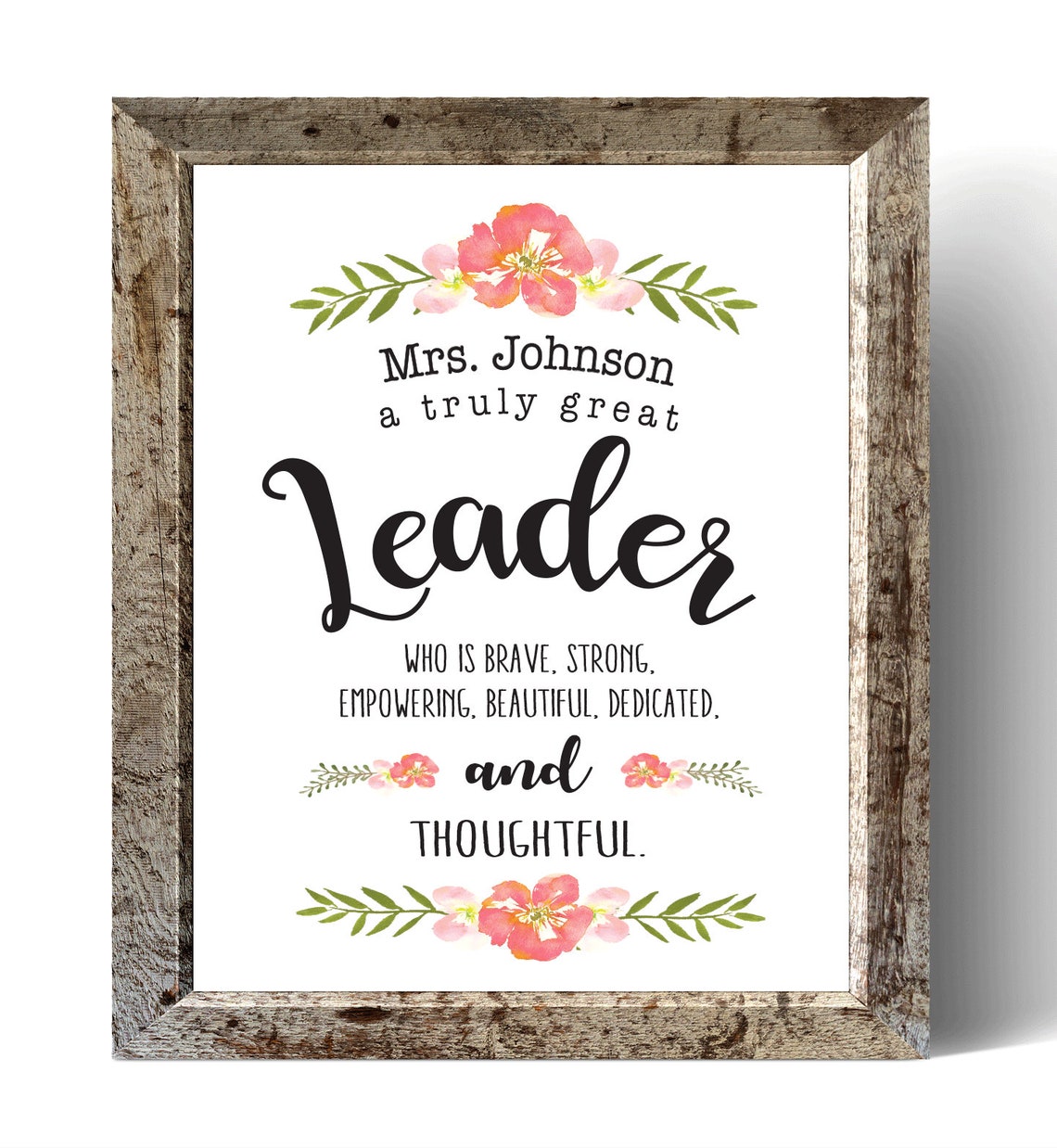 Personalized Leader Gifts Leadership Gifts A Truly Great - Etsy
