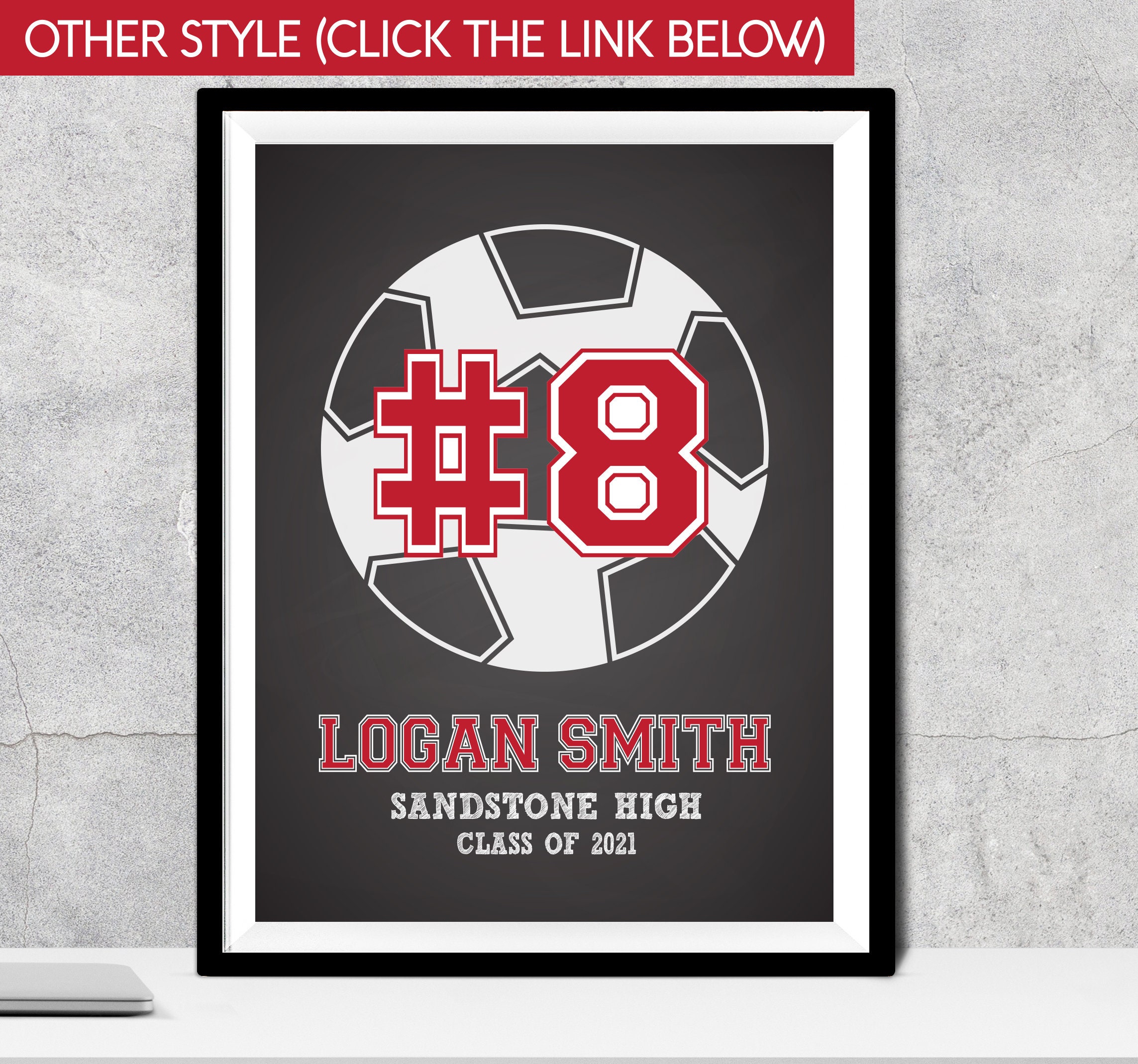 Personalized Senior Soccer Player Gift, Graduating Soccer Player ...