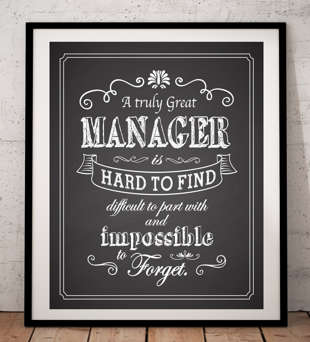 A Great Manager is Hard to Find, Printable Boss Gift Boss Gift Boss ...