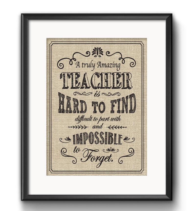 A Great Teacher is Hard to Find Printable Teacher Gift - Etsy