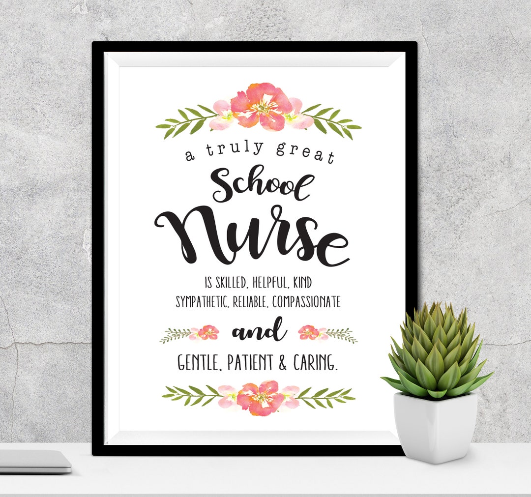 School Nurse Gift, A Truly Great School Nurse is Hard to Find, Nurse ...
