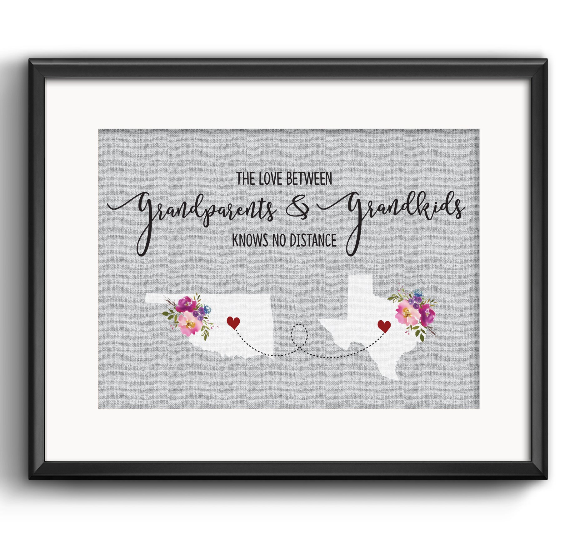 The Love Between Grandparents and Grandkids Knows No Distance Print ...