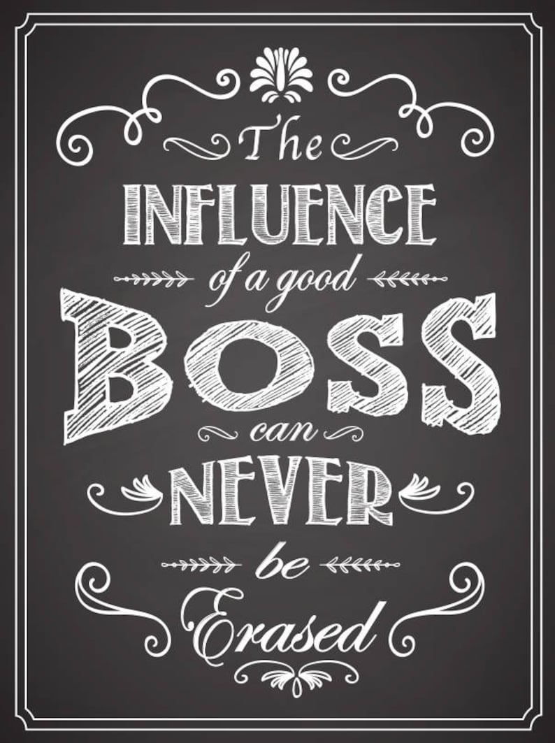 A Truly Great Boss Boss's Day Card Thanks for Being the - Etsy