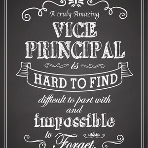 Vice Principal Gift - A Truly Great Vice Principal Art Print - Gift for ...
