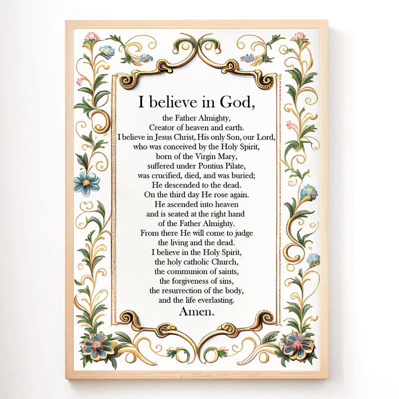Catholic Pray Wall Art - Etsy