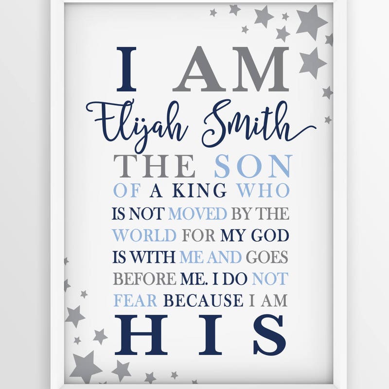 I Am His - Etsy