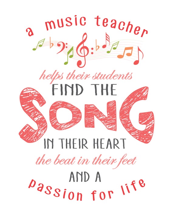 Chorus Teacher Quotes
