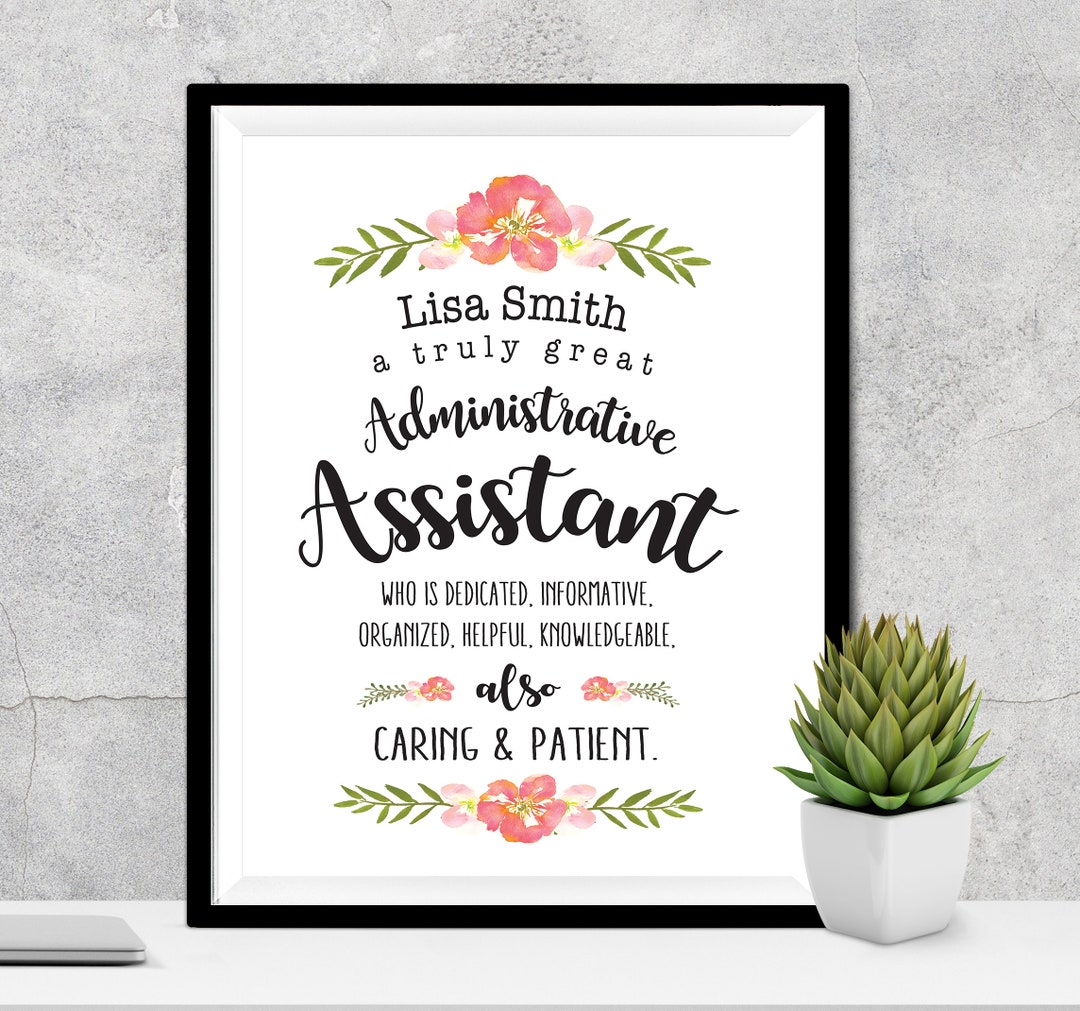 A Truly Great Administrative Assistant, Administrative Professional Day ...