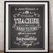 A Great Teacher is Hard to Find - Printable Teacher Gift - Teacher Gift ...
