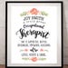 Occupational Therapist, Printableoccupational Therapist Gift, OT ...