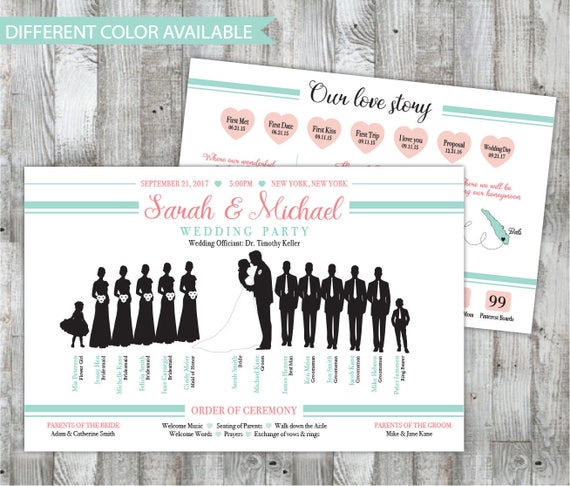 Programas De Bodas Creativos