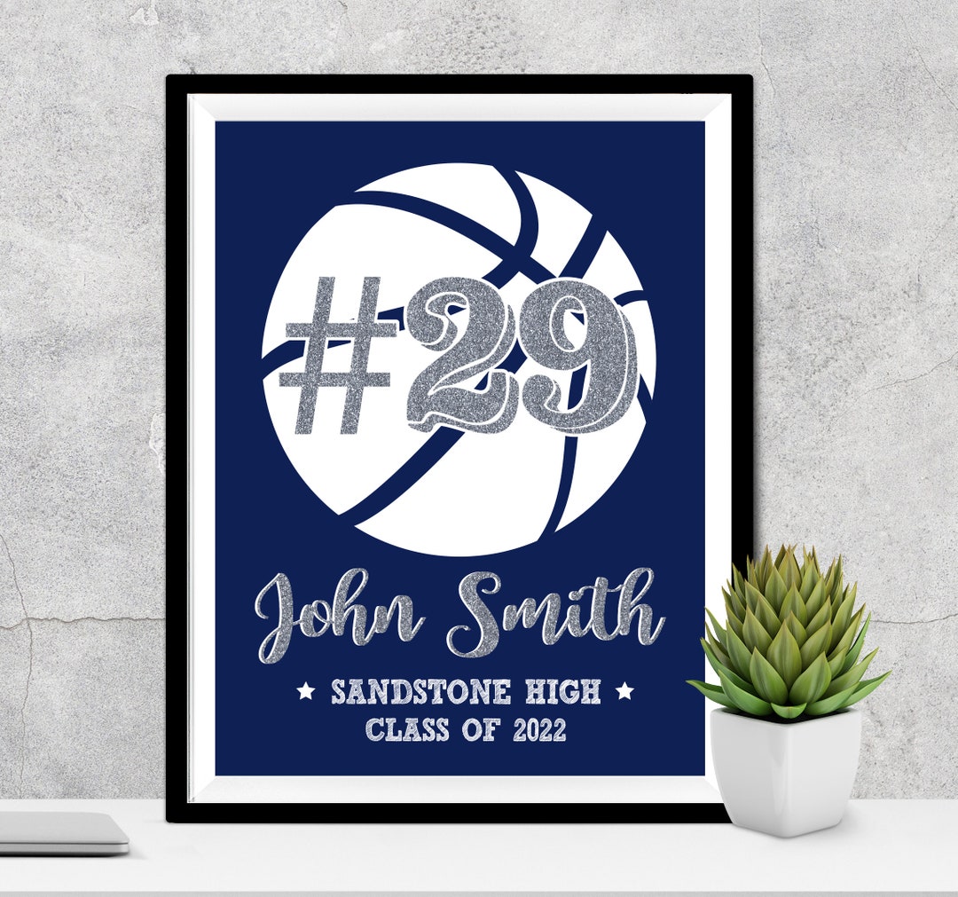 Personalized Senior Basketball Gift, Basketball Gifts for Team, Senior ...