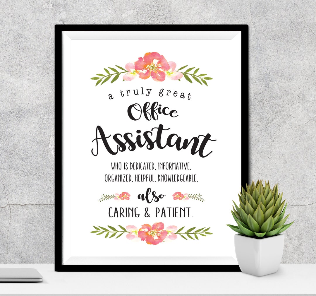 A Truly Great Office Assistant, Administrative Professional Day Gift ...