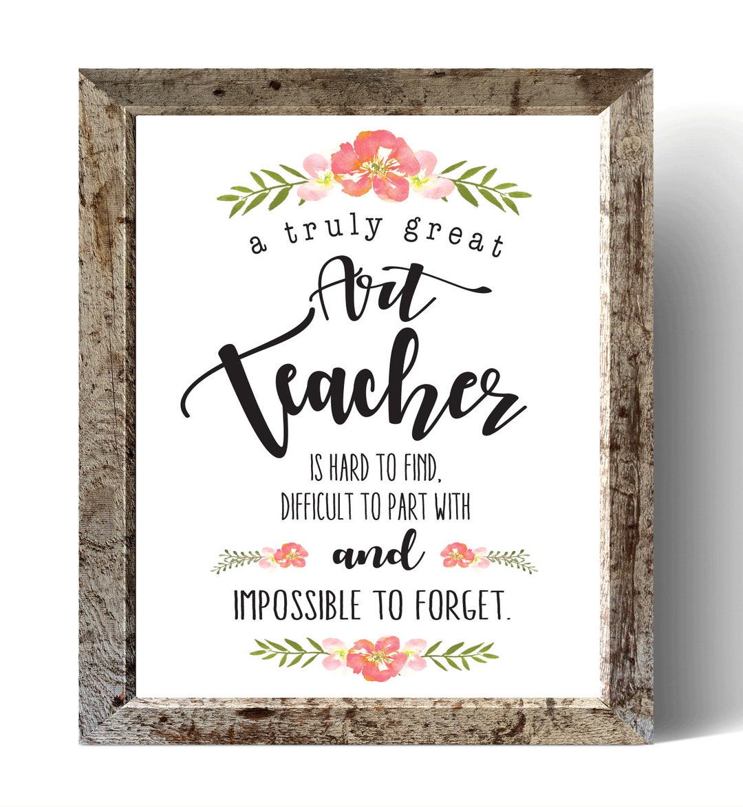 A Great Art Teacher is Hard to Find, Art Teacher Gift, Gift for Art ...
