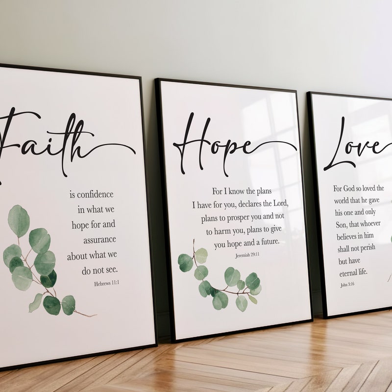 Scripture Wall Words - Etsy