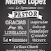 Personalized Pastor Gift Spanish Printable Pastor Gift Pastor ...