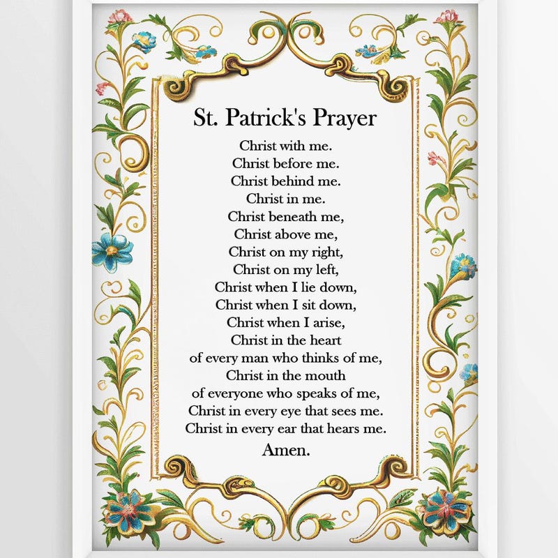 Saint Patrick Icon - Etsy