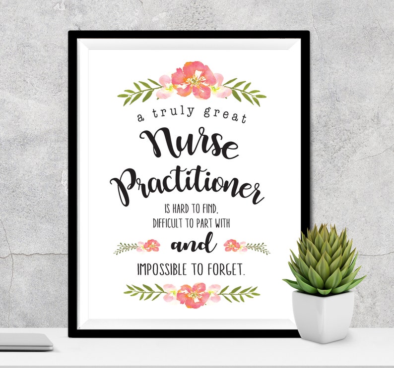 Personalized Nurse Practitioner Gift, A Truly Great Nurse is Hard to ...