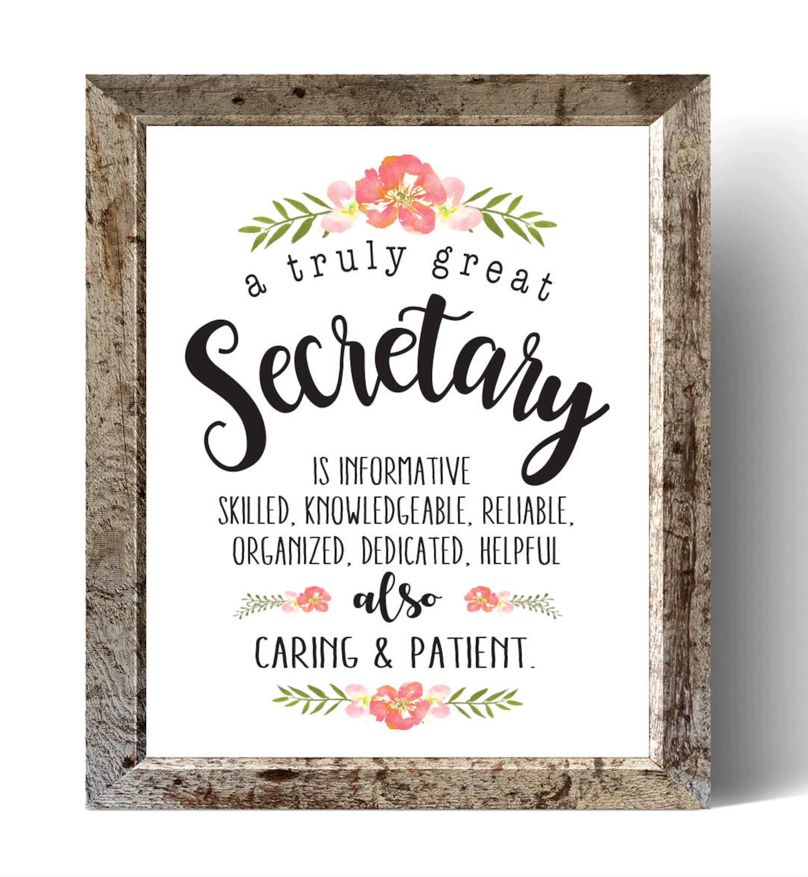 A Truly Great Secretary, Best Secretary, Secretary Appreciation ...