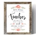 A Truly Great Teacher is Hard to Find, Printable Teacher Gift, Teacher ...