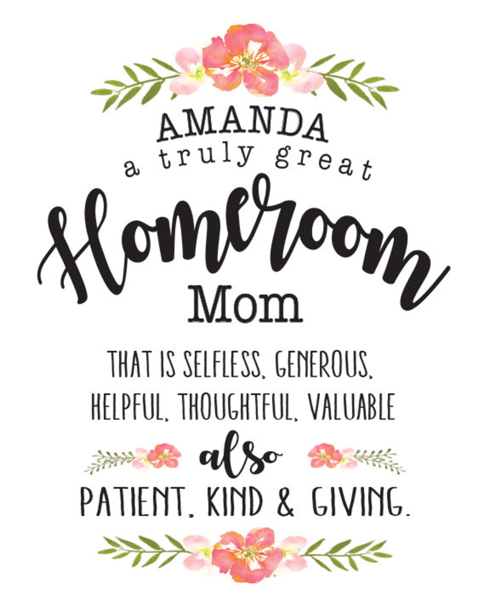 Classroom Mom Gift Class Mom Gift Teacher Appreciation | Etsy