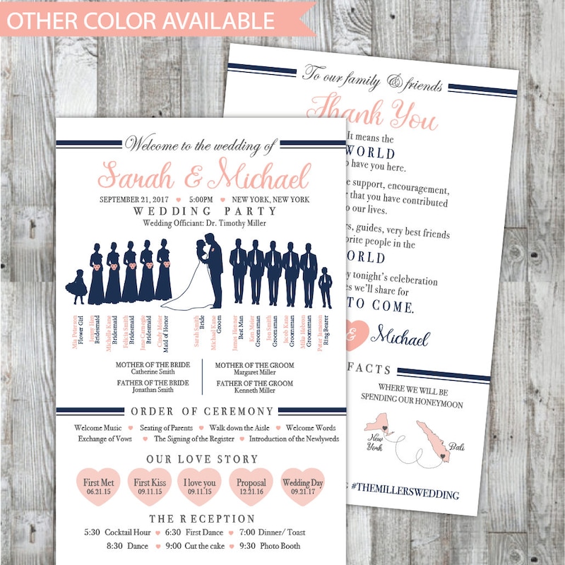 Wedding Infographic - Etsy