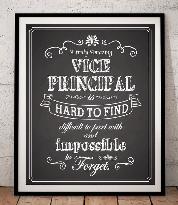 Vice Principal Gift A Truly Great Vice Principal Art Print | Etsy