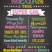 A True Superhero Boys Girl Room Decor Superhero Rules - Etsy