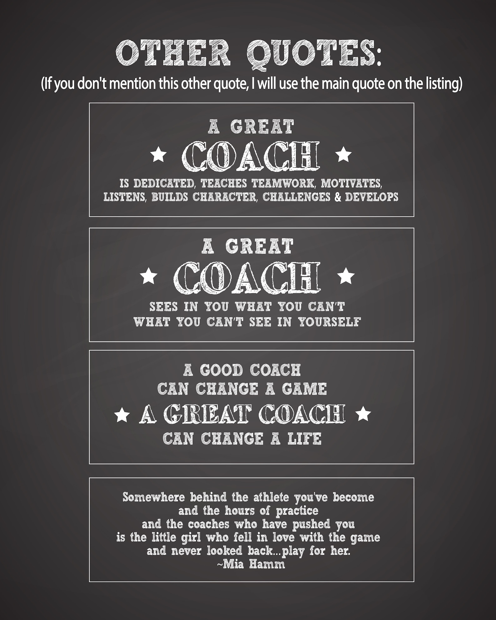 Coach Gift A Truly Great Coach is Hard to Find Custom - Etsy