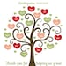 Printable DIGITAL FILE TEACHER Tree, Printable, Personalized Class ...