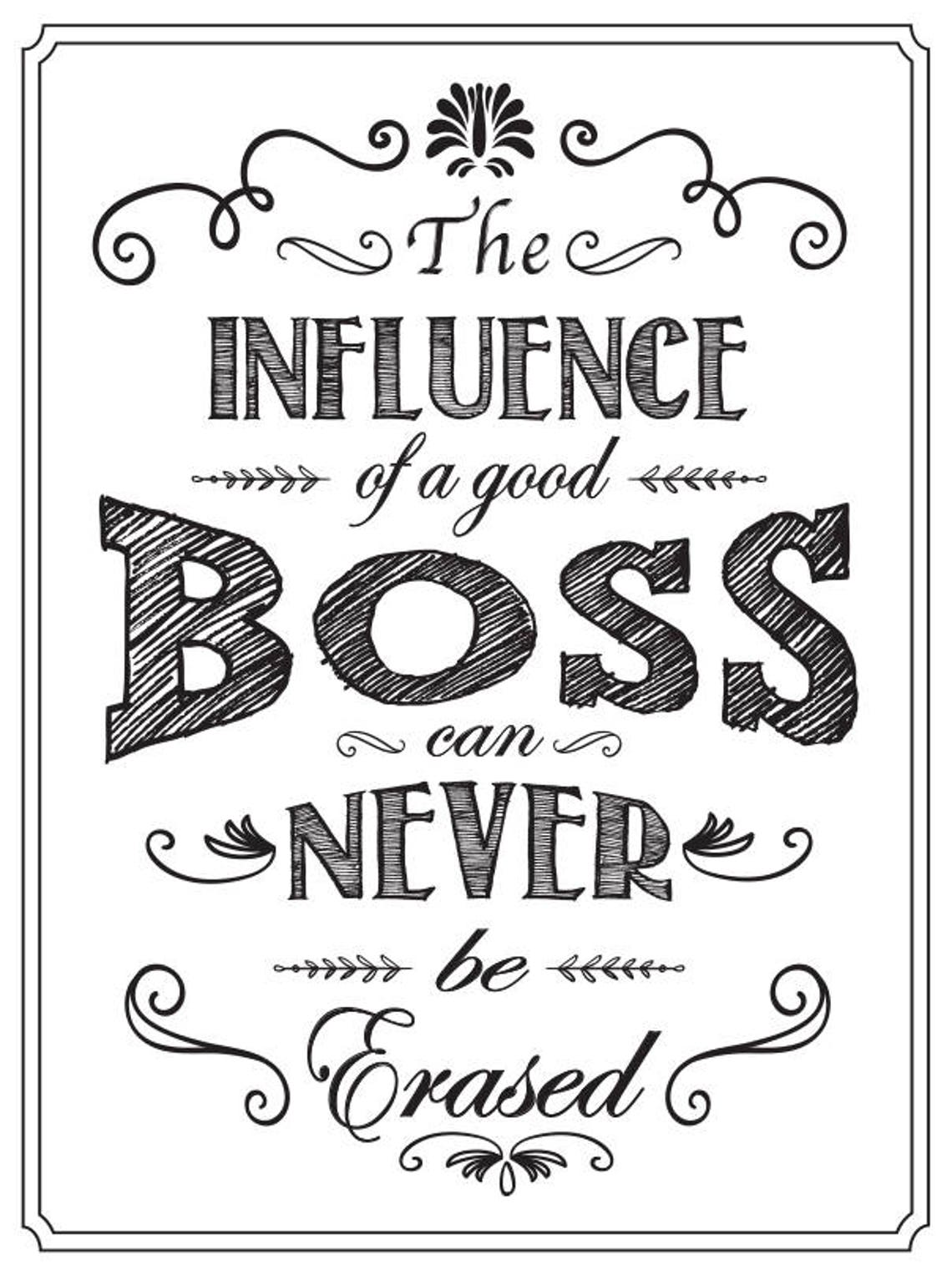 A Truly Great Boss, Boss's Day Card, Thanks for Being the Best Boss ...
